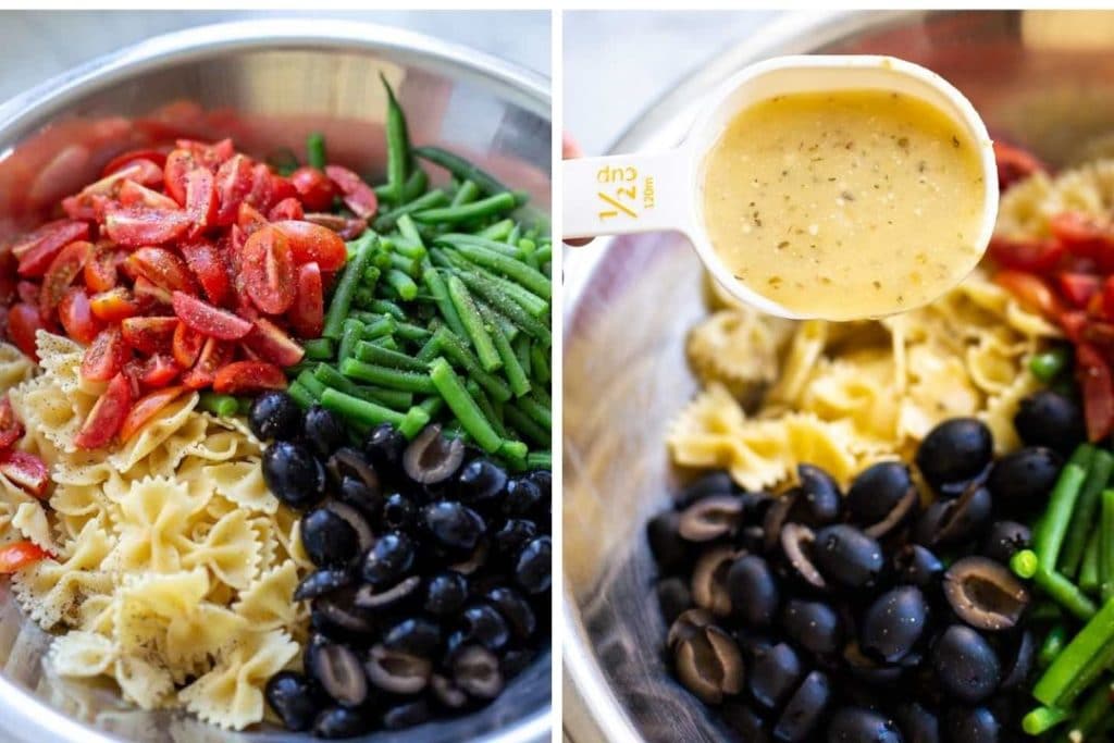 Italian Dressing Pasta Salad - The Travel Palate