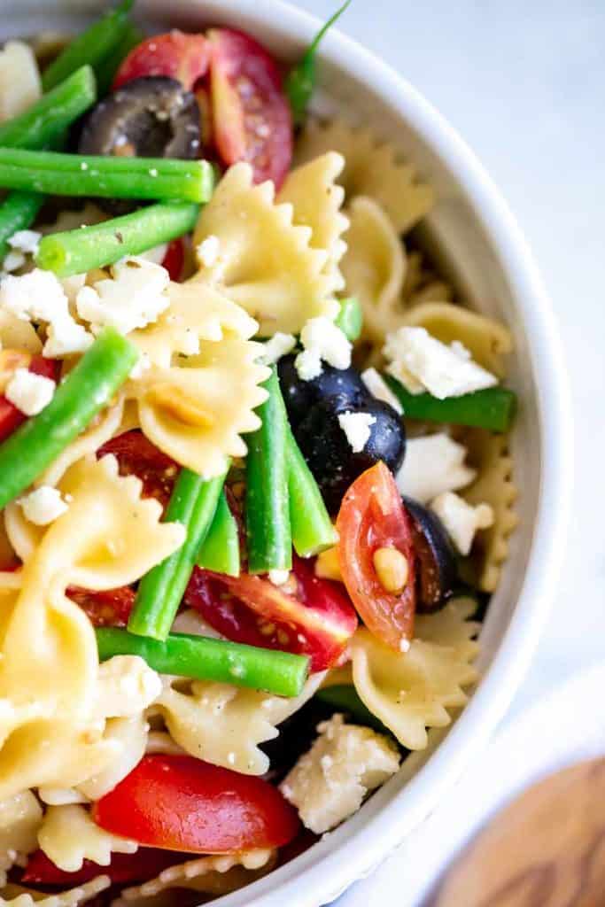 Italian Dressing Pasta Salad - The Travel Palate