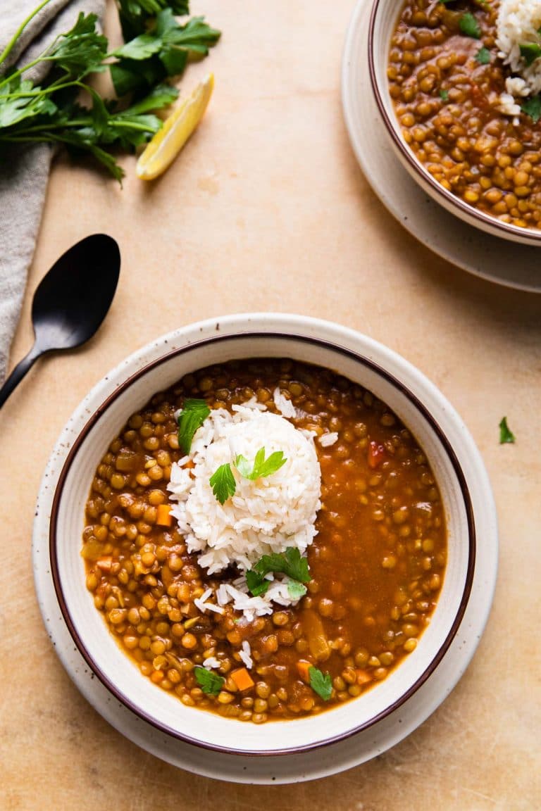 Curry Lentil Soup - The Travel Palate