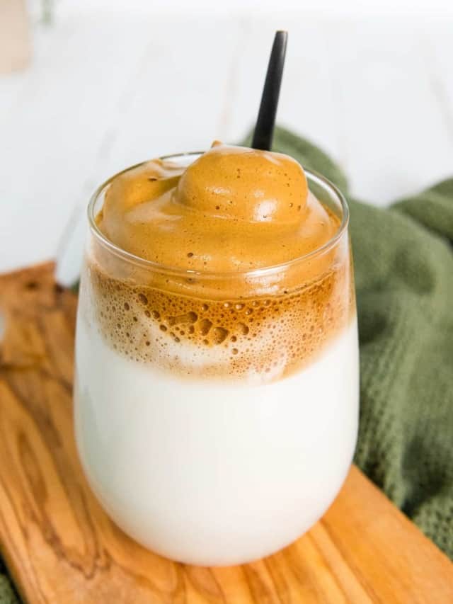 Homemade Frothy Latte - The Travel Palate