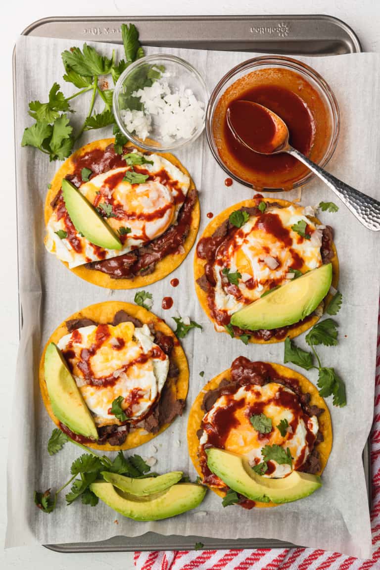 New Mexican Huevos Rancheros - The Travel Palate