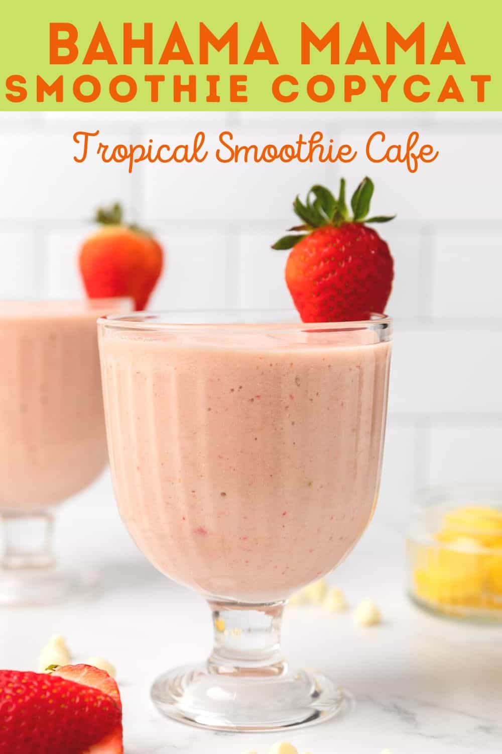 Bahama Mama Tropical Smoothie Café Recipe - The Travel Palate