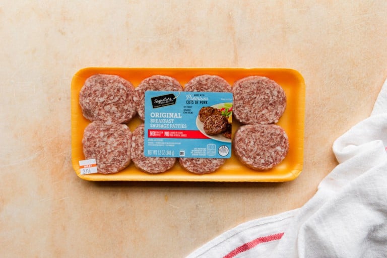 Air Fryer Breakfast Sausage Patties Fresh or Frozen - The Travel Palate