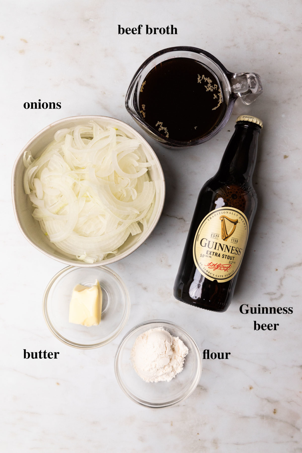 Gravy Recipe With Onion and Guinness Stout Beer - The Travel Palate