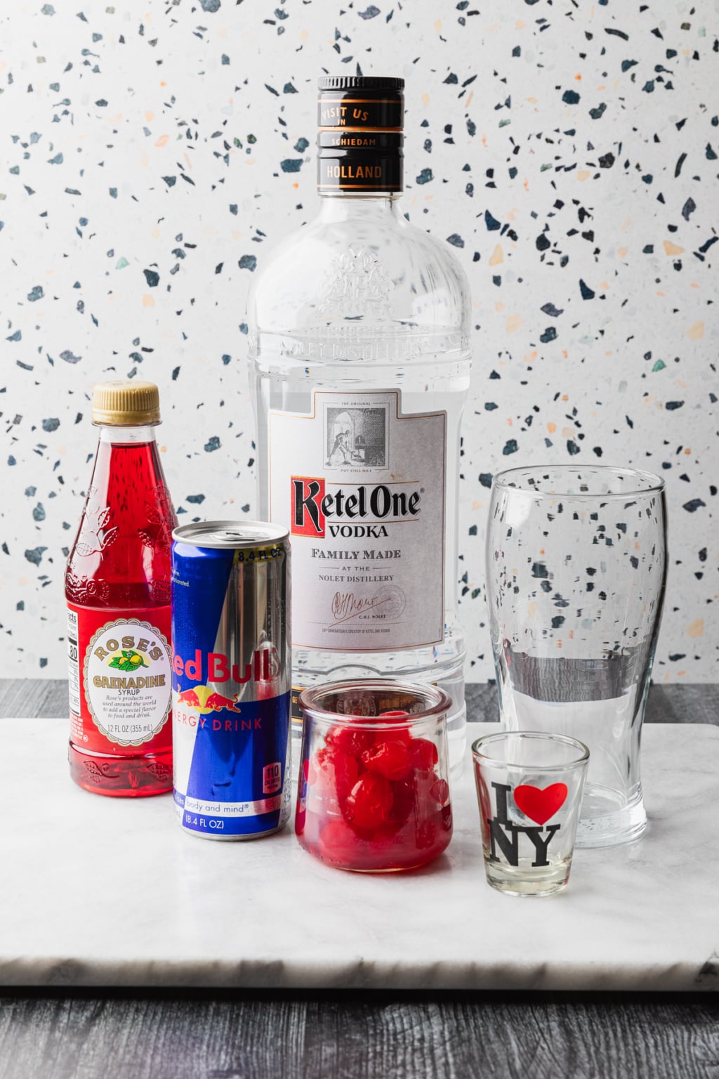 3 Ingredient Cherry Bomb Shot (Simple Party Shooter) - The Travel Palate