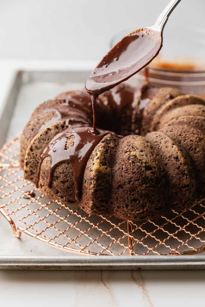 Chocolate Dream Cake (Cake Mix Recipe) - The Travel Palate