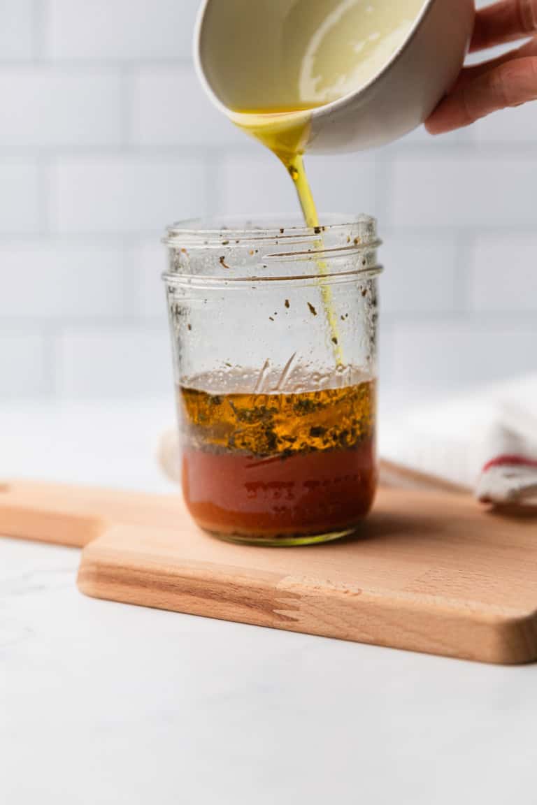 The Best Greek Vinaigrette (Cava Inspired) - The Travel Palate
