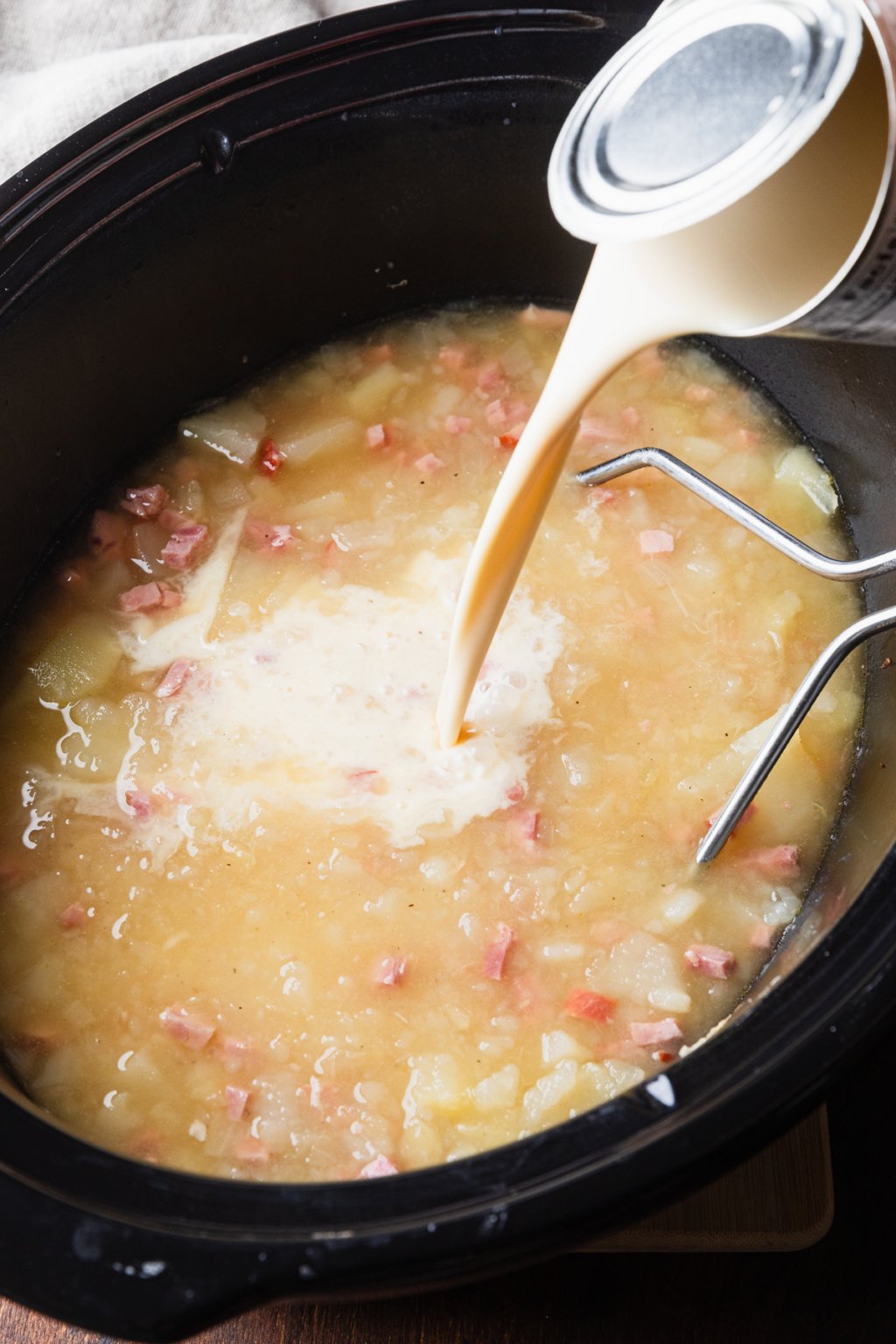Potato Soup with Evaporated Milk (Simple Crockpot Dinner) - The Travel ...
