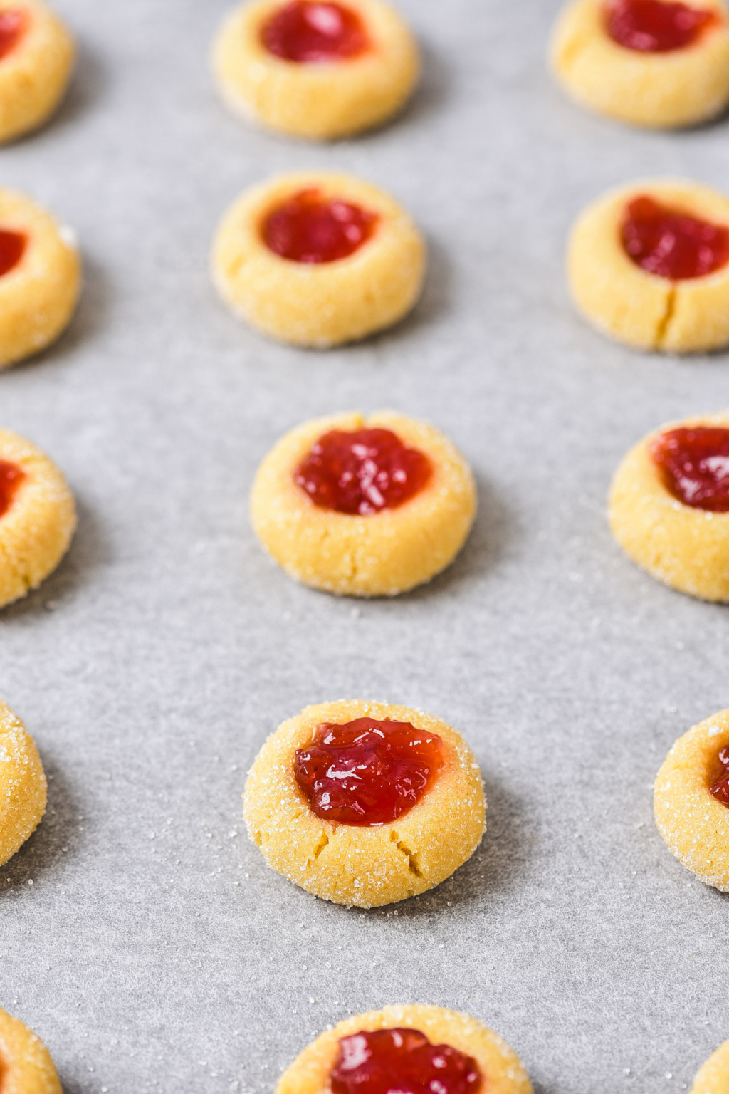 Christmas Thumbprint Cookies (Easy Christmas Dessert) - The Travel Palate