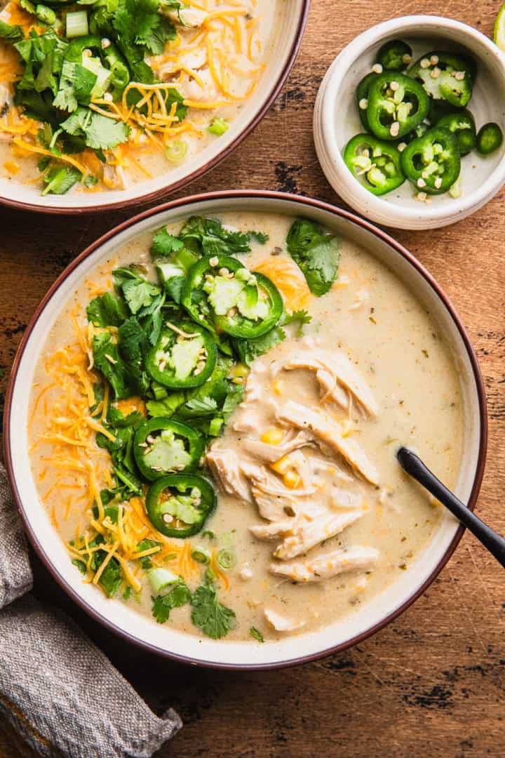 Green Chile Chicken Soup - The Travel Palate