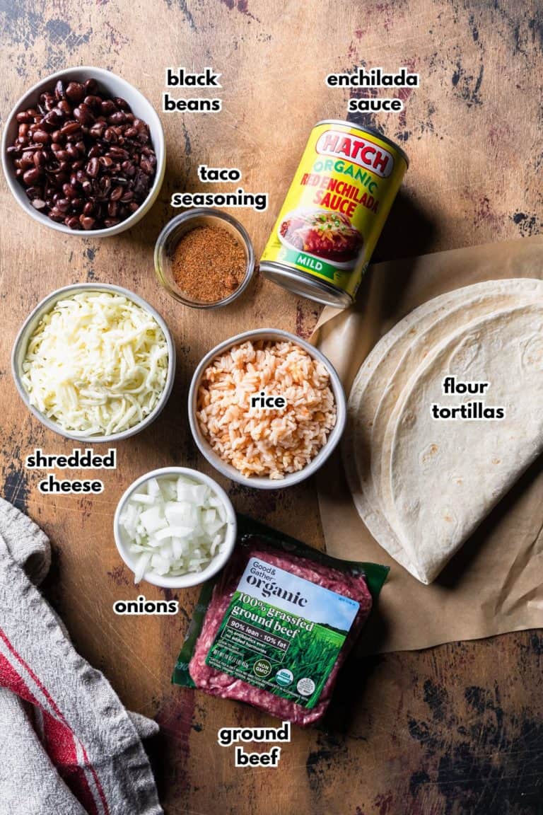 Homemade Wet Beef Burrito (One Pan Dinner) - The Travel Palate