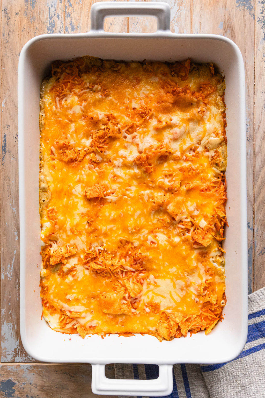 Easy Chicken Dorito Casserole - The Travel Palate