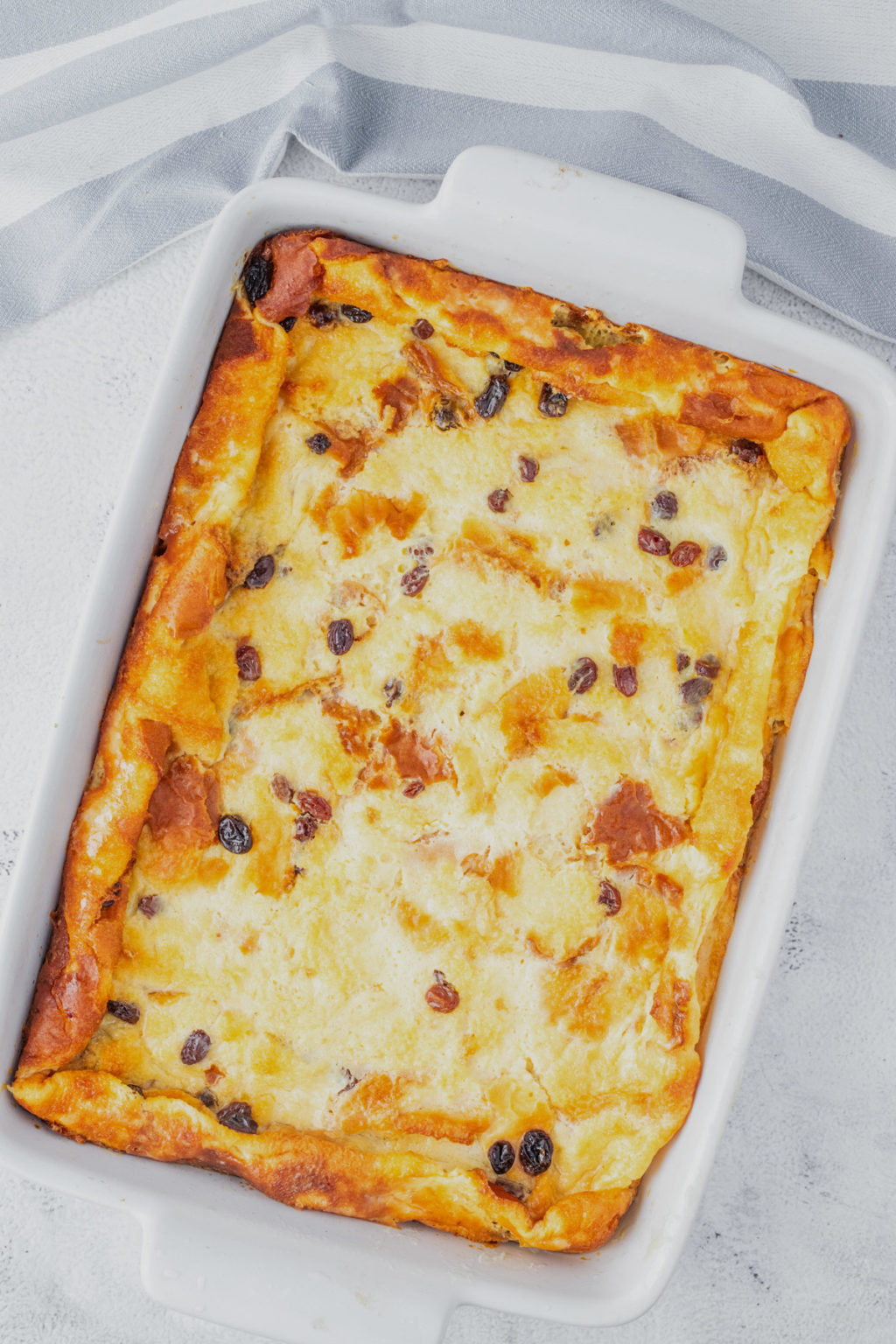 Bread Pudding with Rum Sauce - The Travel Palate