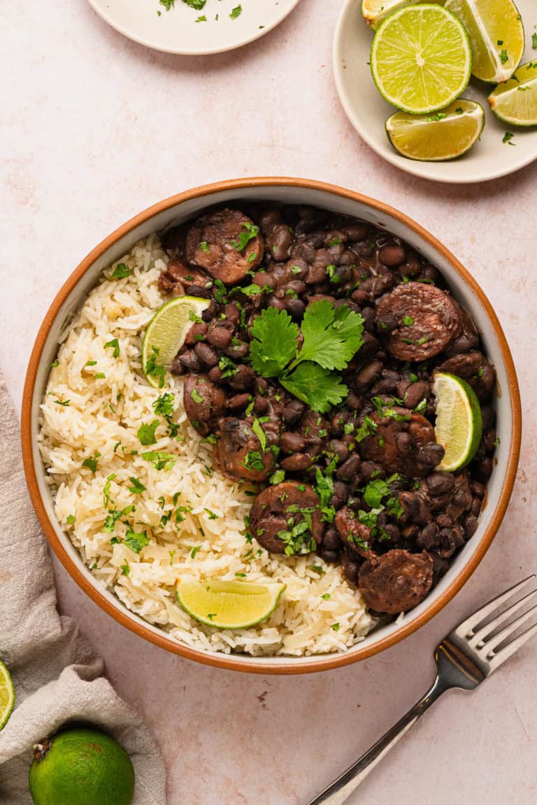Brazilian Rice and Beans - The Travel Palate