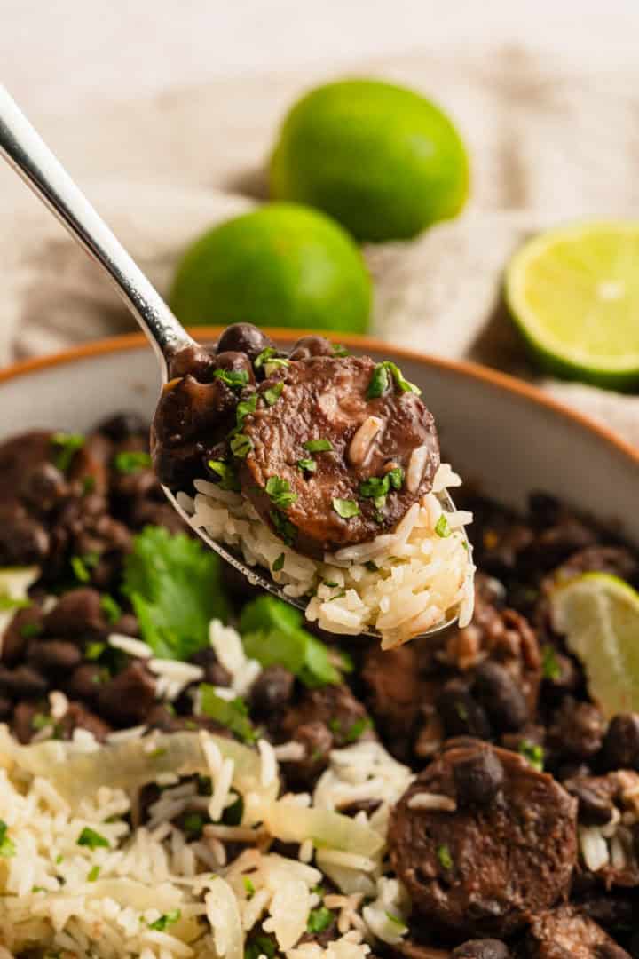 Brazilian Rice and Beans - The Travel Palate